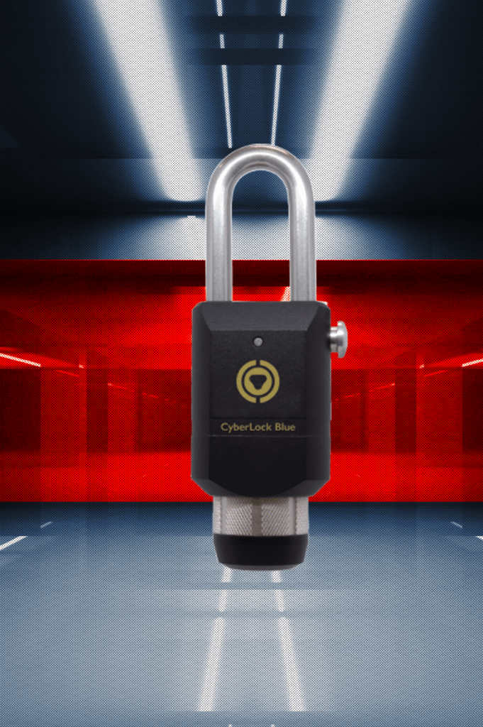 CyberLock Blue Padlock | Keyless Access Control | EKA CyberLock